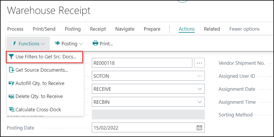 Clever Dynamics - Warehouse Receipts
